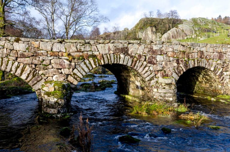 Sokkatjønn bridge in Eigersund - Magma Geopark