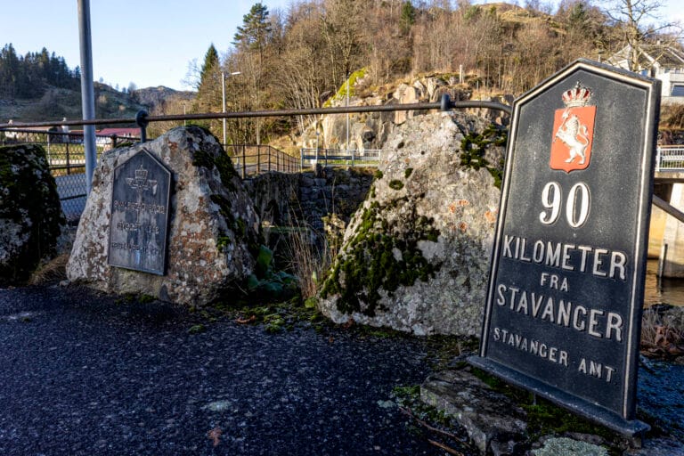 Svalestad bridge at Helleland - Magma Geopark