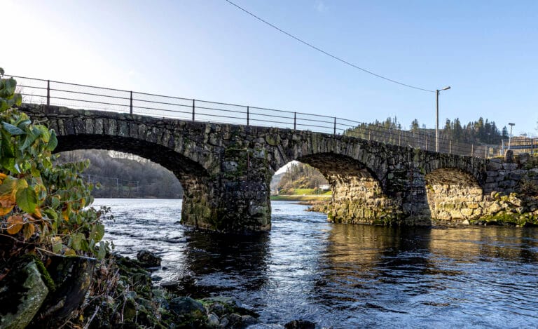 Svalestad bridge at Helleland - Magma Geopark